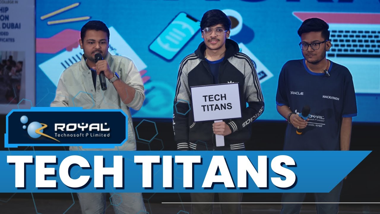 Tech Titans || Hackathon 2024 - 25 ||Royal Technosoft P Limited|| @Mihirism || @DhirajPoojara ...
