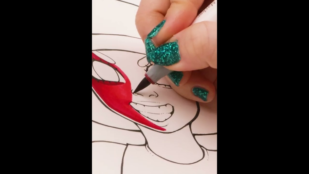 Drawing Ruby from Steven Universe - YouTube