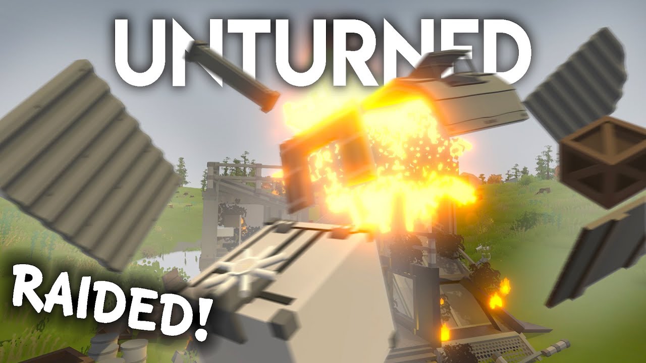 RAIDED! (Unturned Survival Roleplay #25) - YouTube
