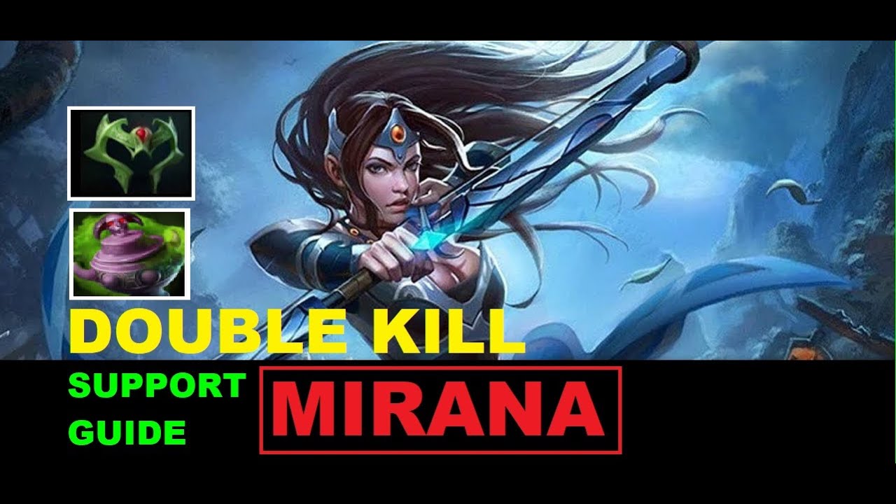 dota 2 | URN OF SHADOWS + WRAITH BAND = DOUBLE KILL | play MIRANA - YouTube