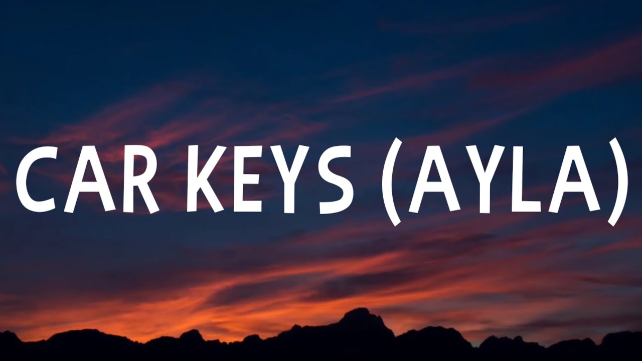 Alok & Ava Max - Car Keys (Ayla) [Lyrics] - YouTube