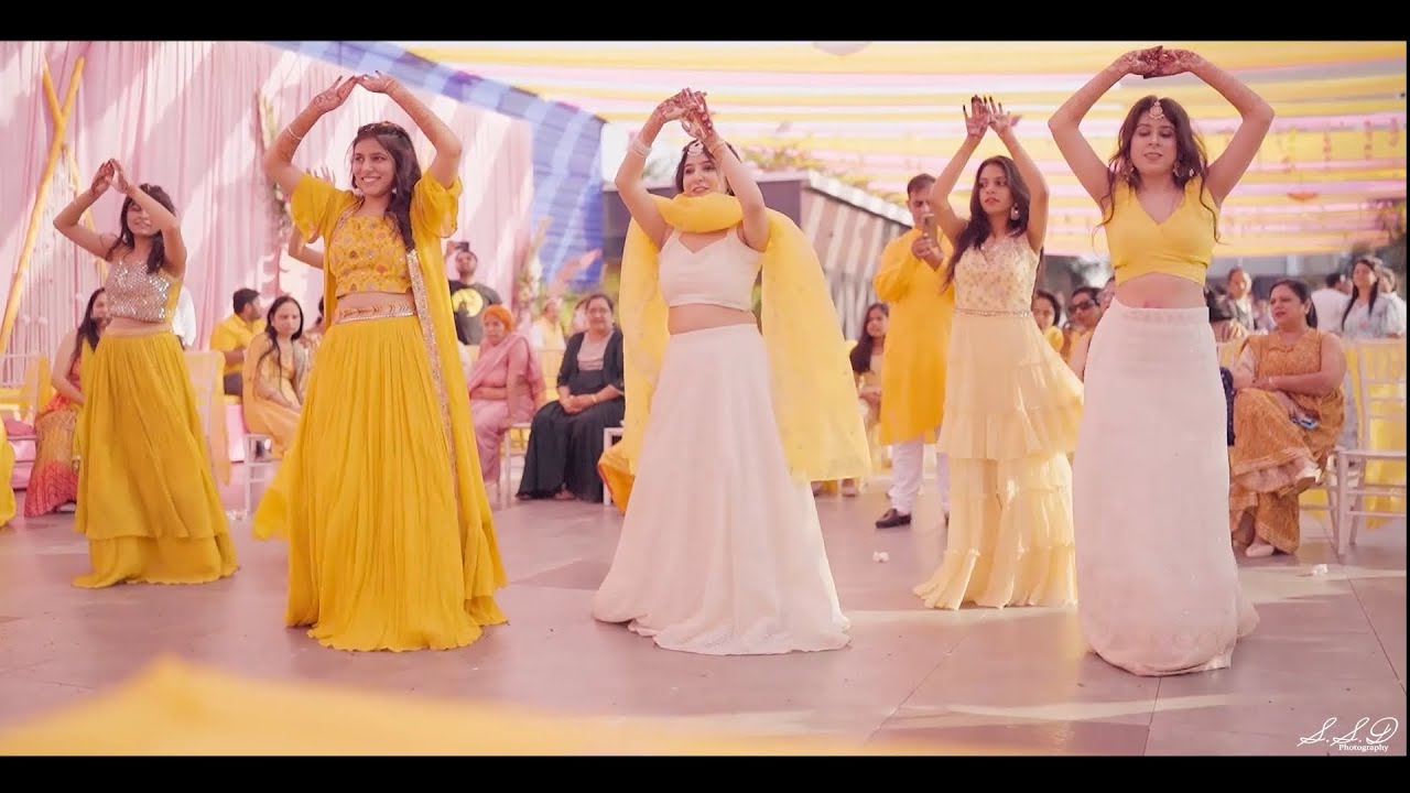 Haldi function Group Dance | Royal Dream Planners | Dance choreography - YouTube