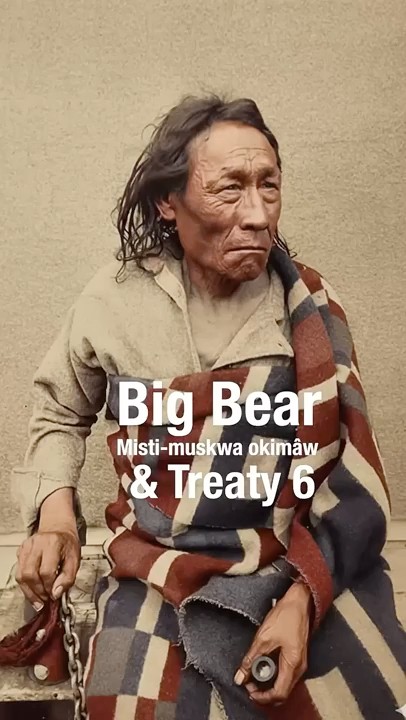 #bigbear knew #treaty6 was a trap… he tried to found a #Cree homeland # ...