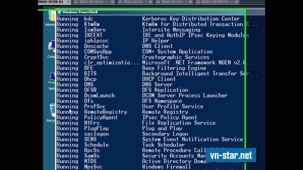 Sử dụng windows PowerShell trên windows server 2008 - YouTube