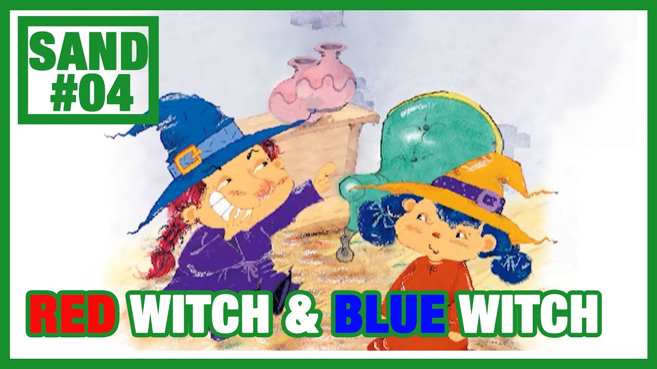 Sand 04 | Red Witch and Blue Witch | Storytelling | Story Song for Kids ...