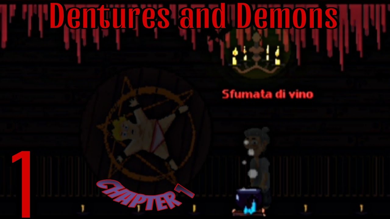Dentures and Demons- Gameplay walkthrough chapter 1:The Haunted Mansion ...