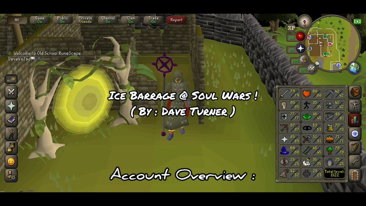 Osrs - Amazing Ice Barrage Soul Wars Game ! - YouTube