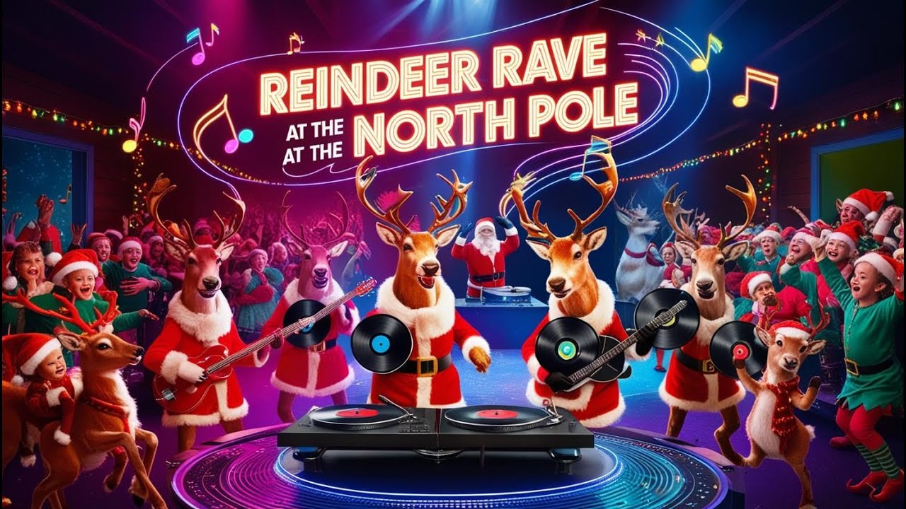 Reindeer Rave at the North Pole - Best Christmas Music Songs 2024-2025 ...