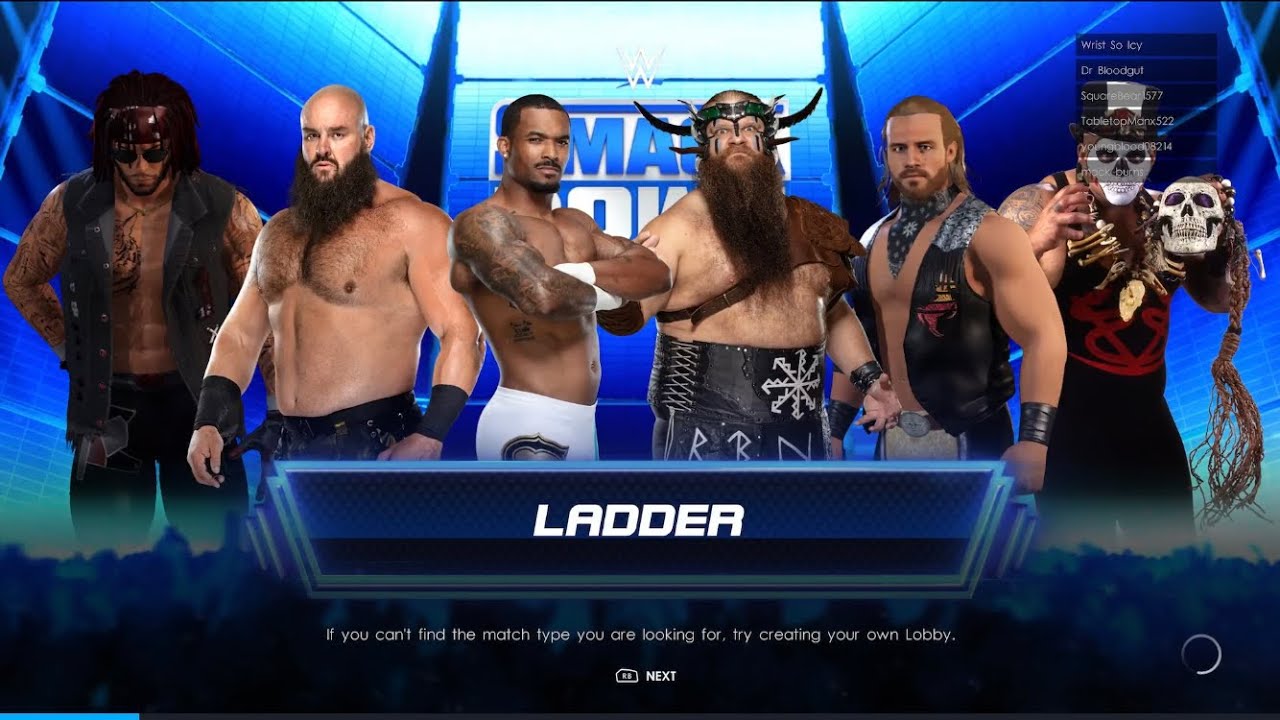 Online 6 Man Ladder Match - YouTube
