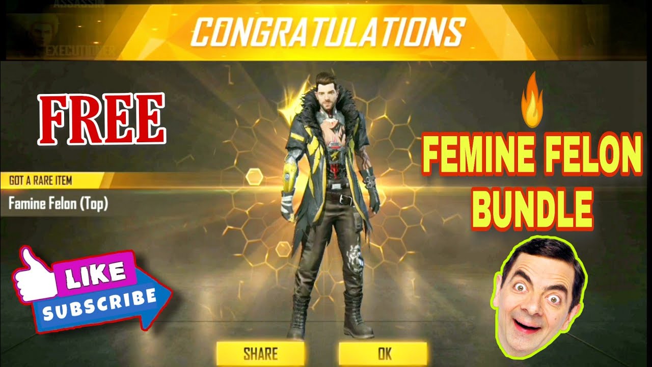 HOW TO UNLOCK FAMINE FELON BUNDLE FREE FIRE TIPS AND TRICKS🔥| I GOT FAMINE FELON BUNDLE🔥 # ...