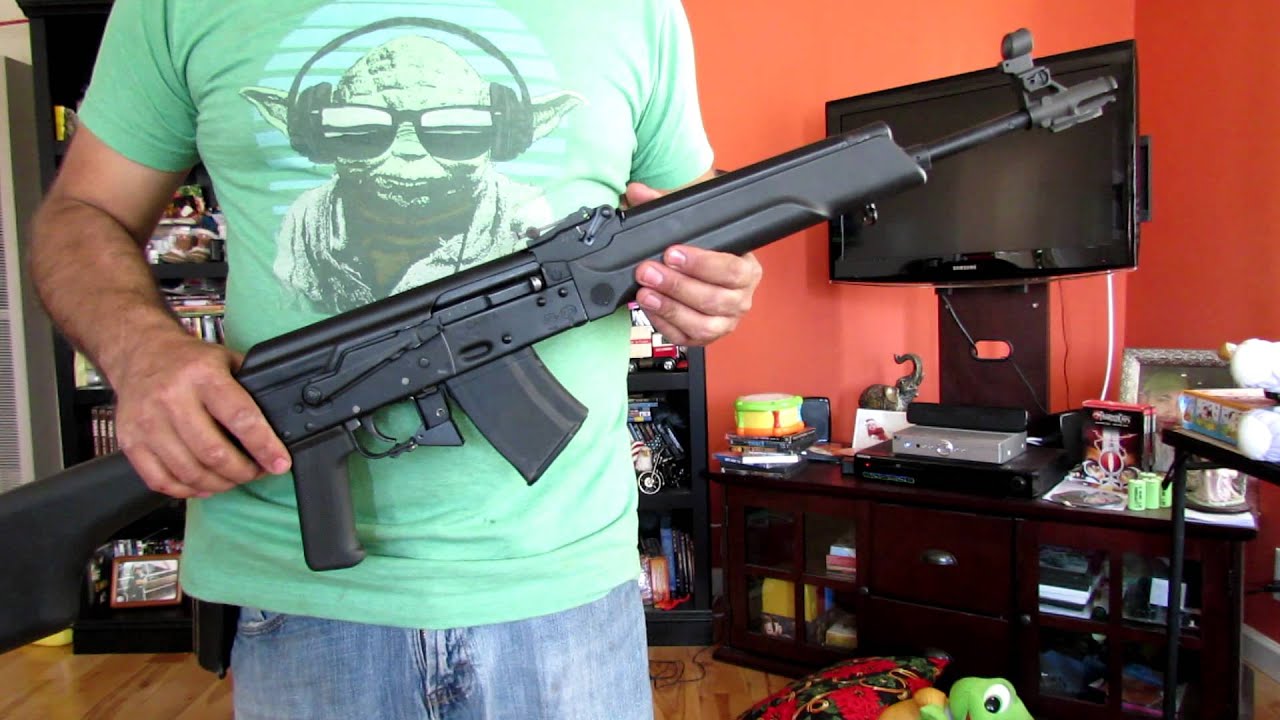 Custom Saiga 7.62x39mm russian valmet ak-47 - YouTube