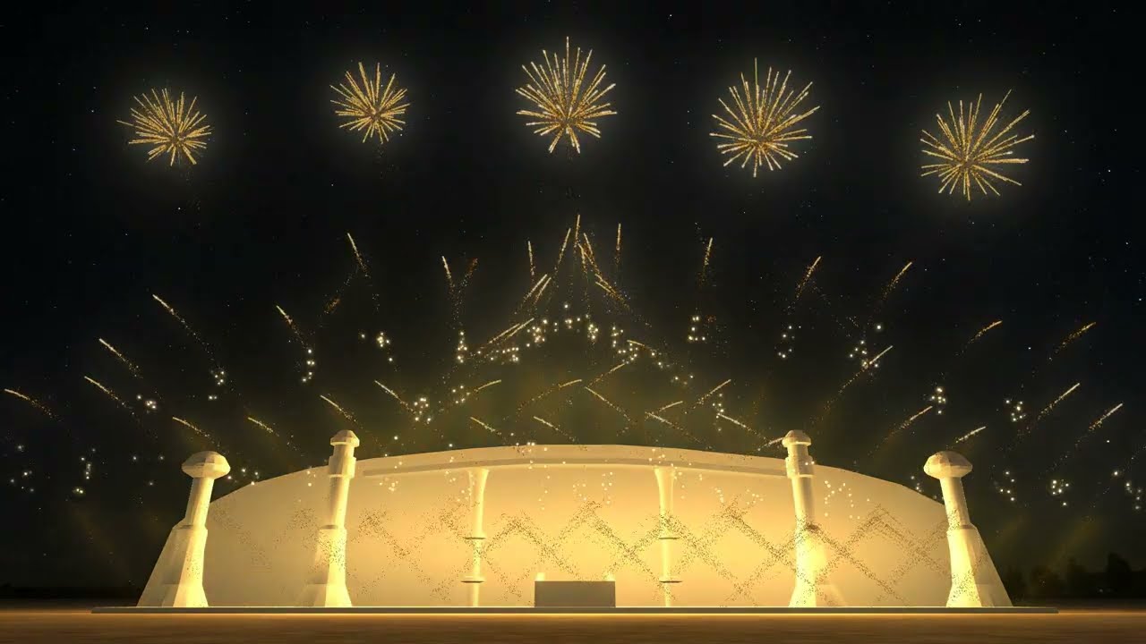 FWSim 3 - Firework Mine - Comet Effect "Golden Lance" - YouTube