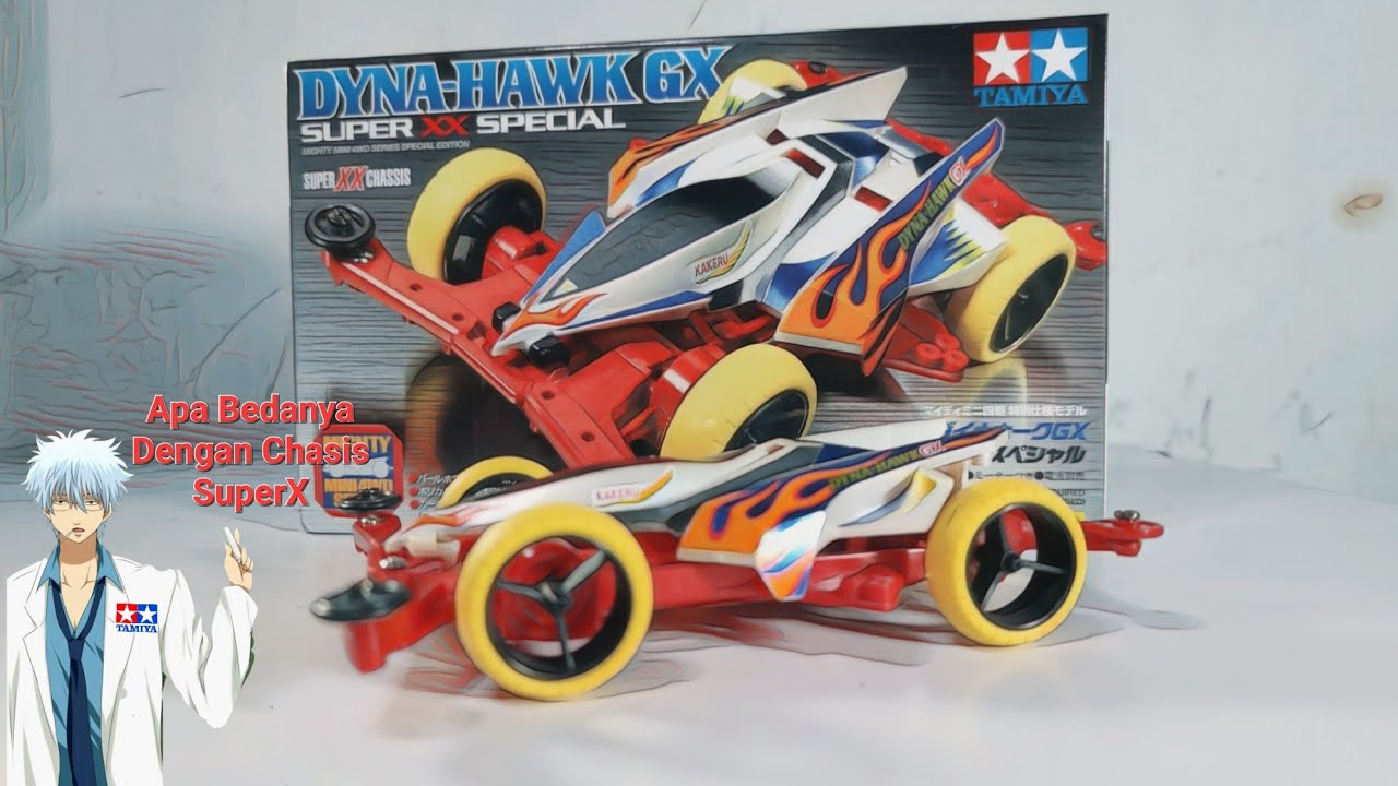 Tamiya Dyna Hawk GX Chassis Super XX, Melihat Apa Bedanya Dengan ...