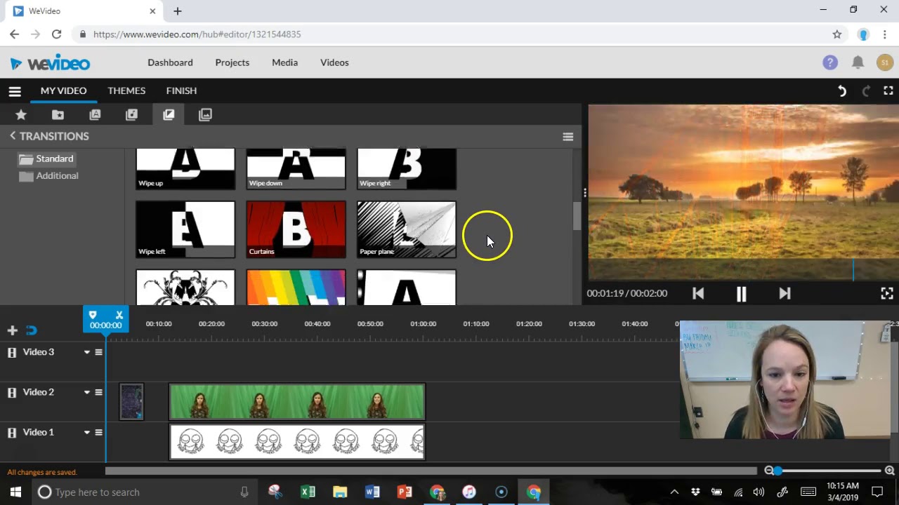 WeVideo Transitions - YouTube