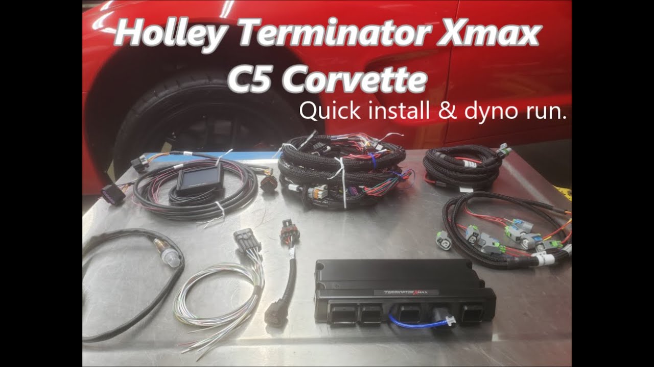 1999 C5 CORVETTE HOLLEY EFI TERMINATOR XMAX - YouTube