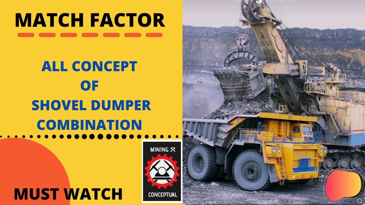 MATCH FACTOR || SHOVEL DUMPER COMBINATION || FOR SECOND & FIRST CLASS ...