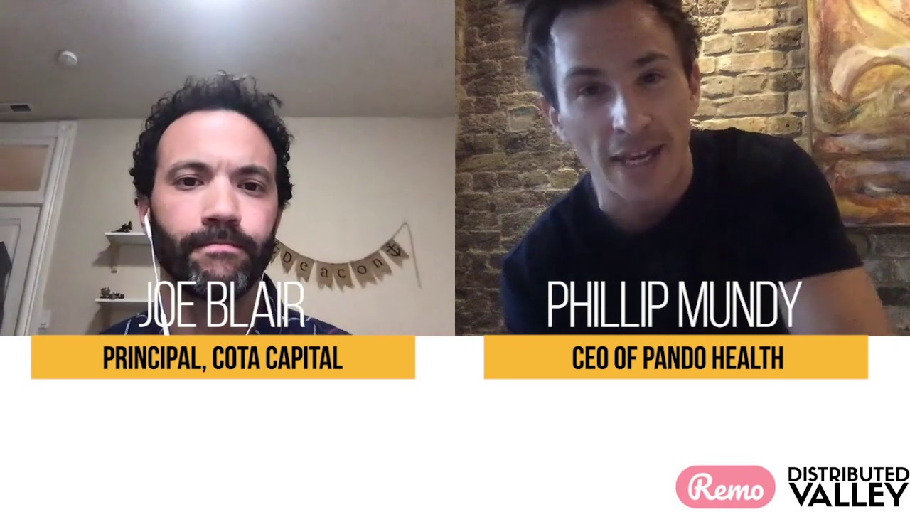 Distributed Valley 2020: Phillip Mundy CEO of Pando Health - YouTube