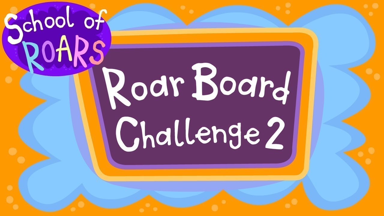 School of Roars | Roarboard Challenge 2 | Games For Children - YouTube