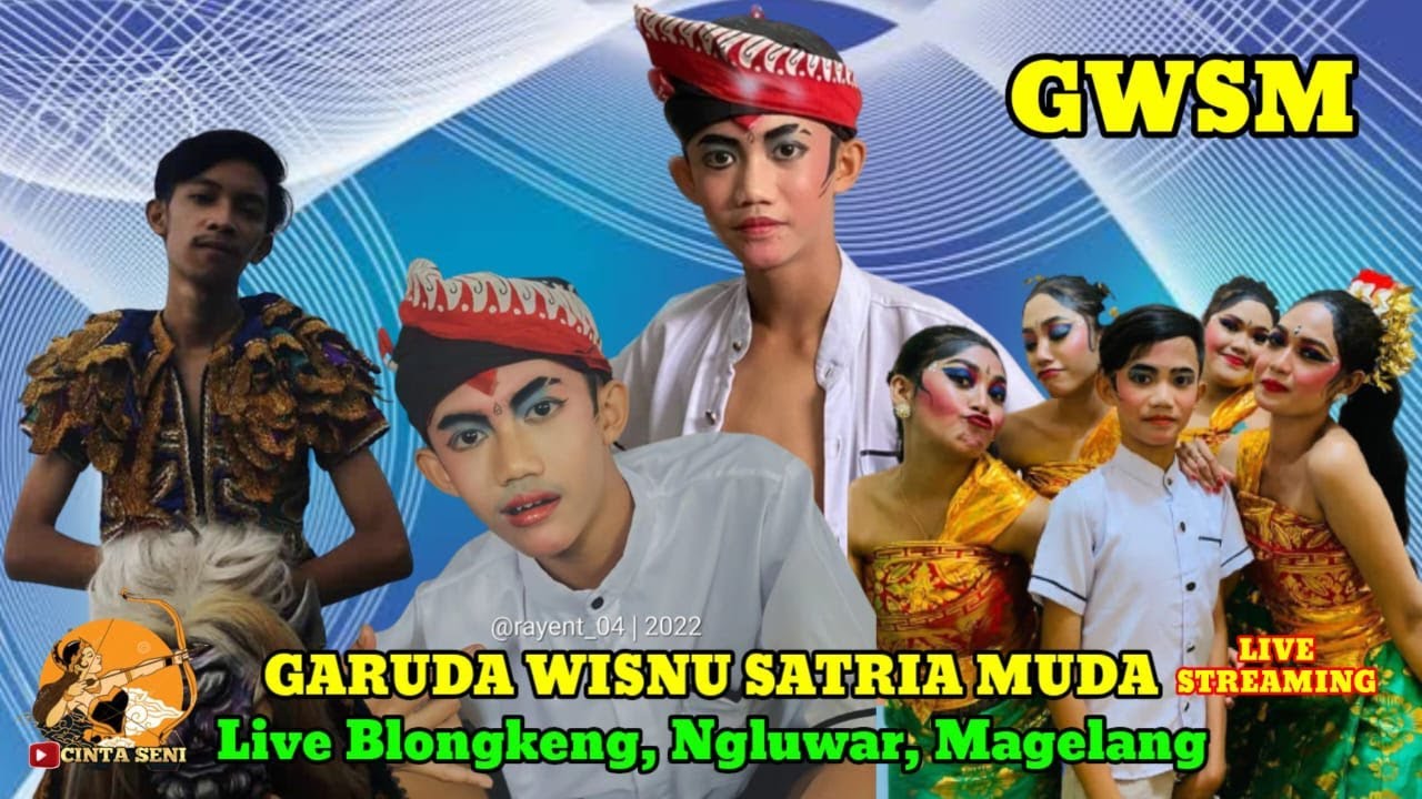 🔴Live Streaming GARUDA WISNU SATRIA MUDA (GWSM) Live Blongkeng Ngluwar ...