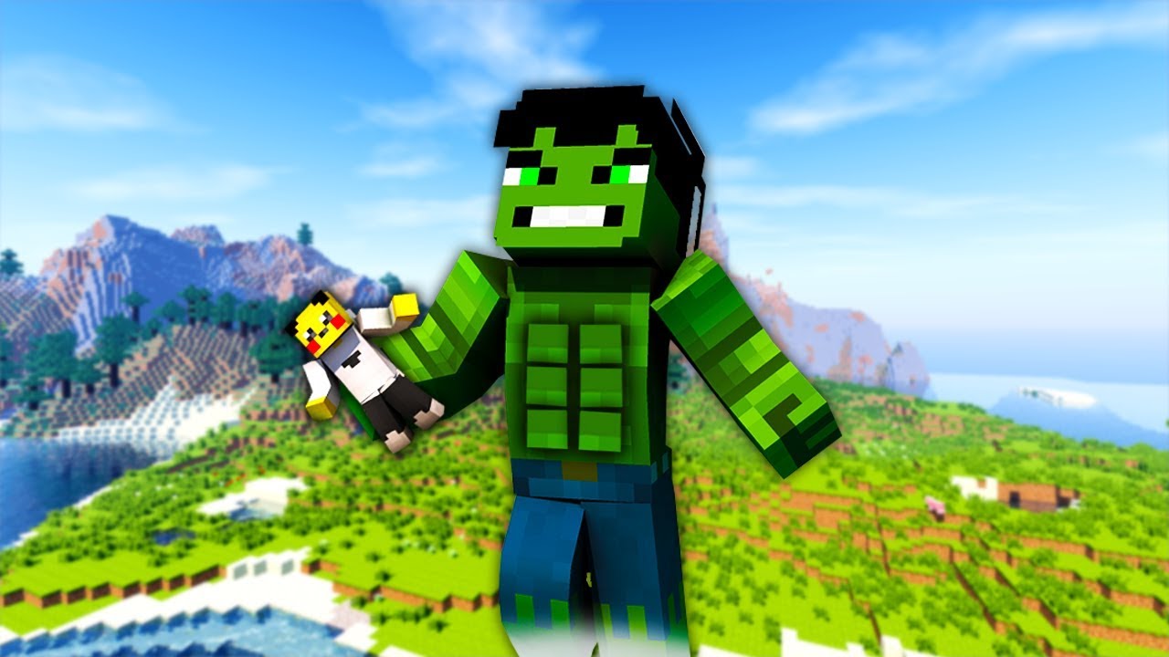 ALS HULK MINECRAFT SPIELEN - YouTube
