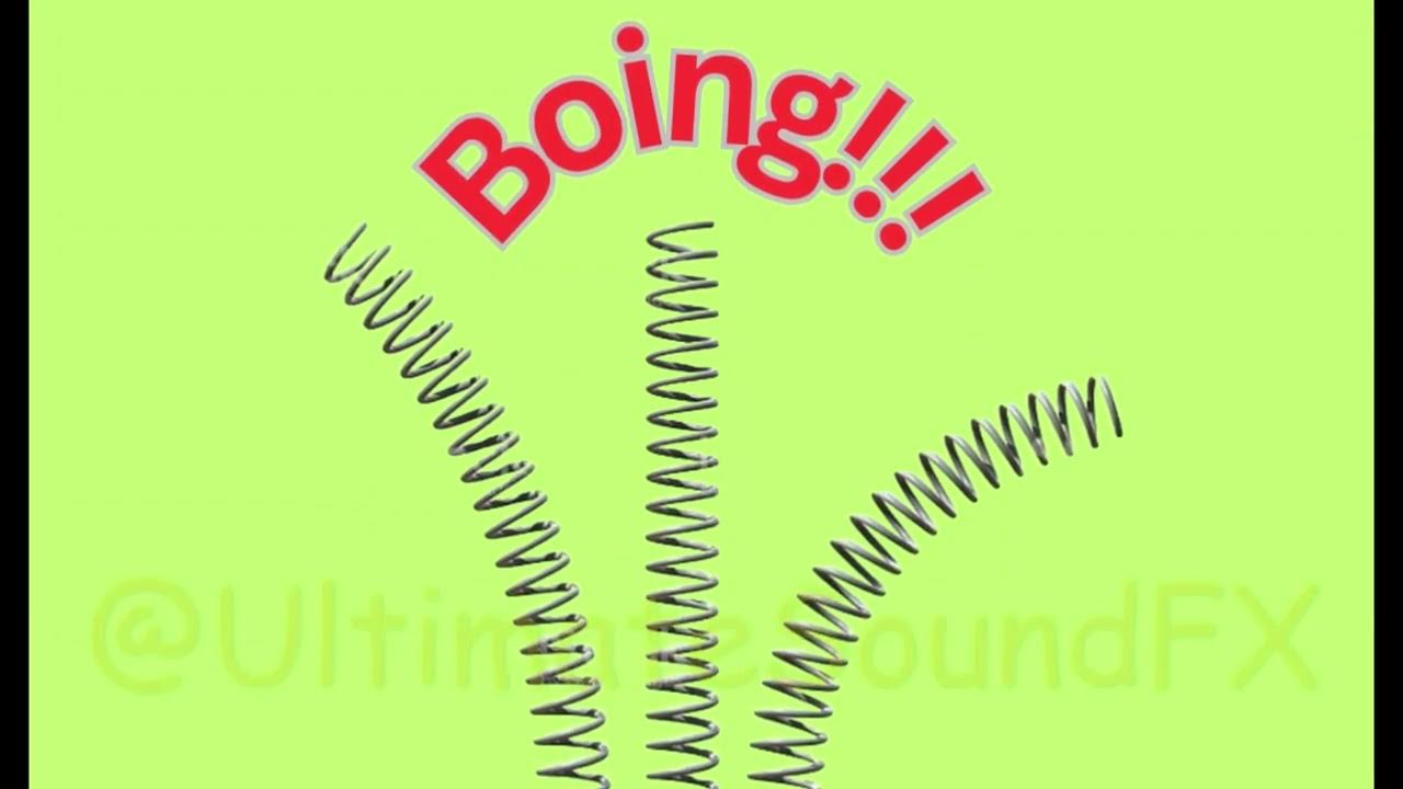 Boing Sound Effect - Cartoon Boing Sound Sounds for Editing! - YouTube