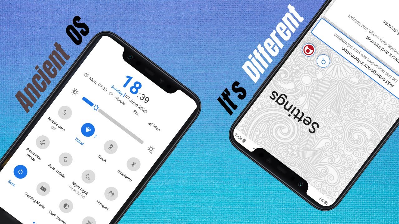 Ancient OS v3.7 ft. Poco F1 | Hands-on Review | It's Different | Made ...