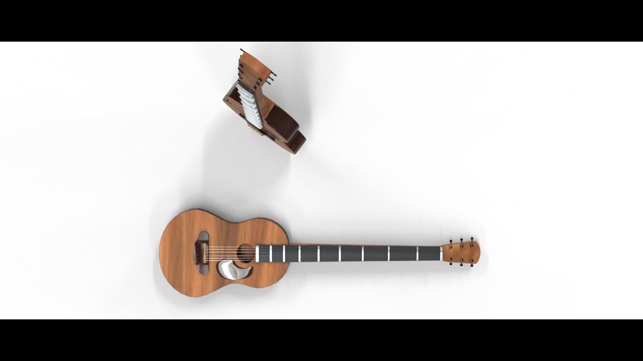 Guitar Animation #3danimation #3dproductanimation #3dproducts # ...