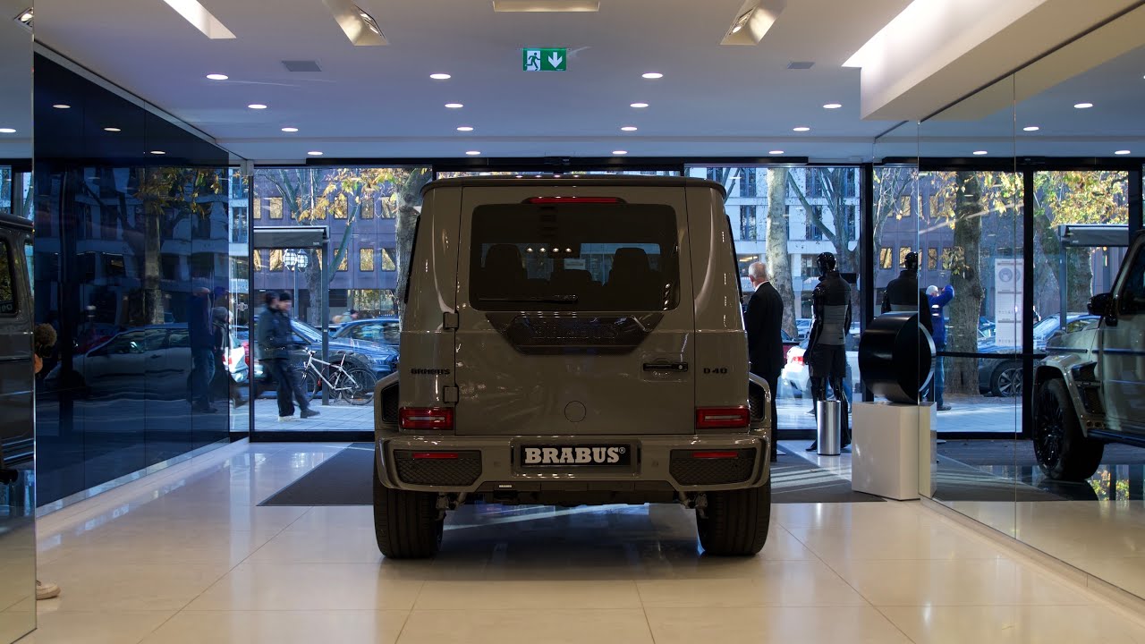Visit the Brabus dealer in Düsseldorf - YouTube
