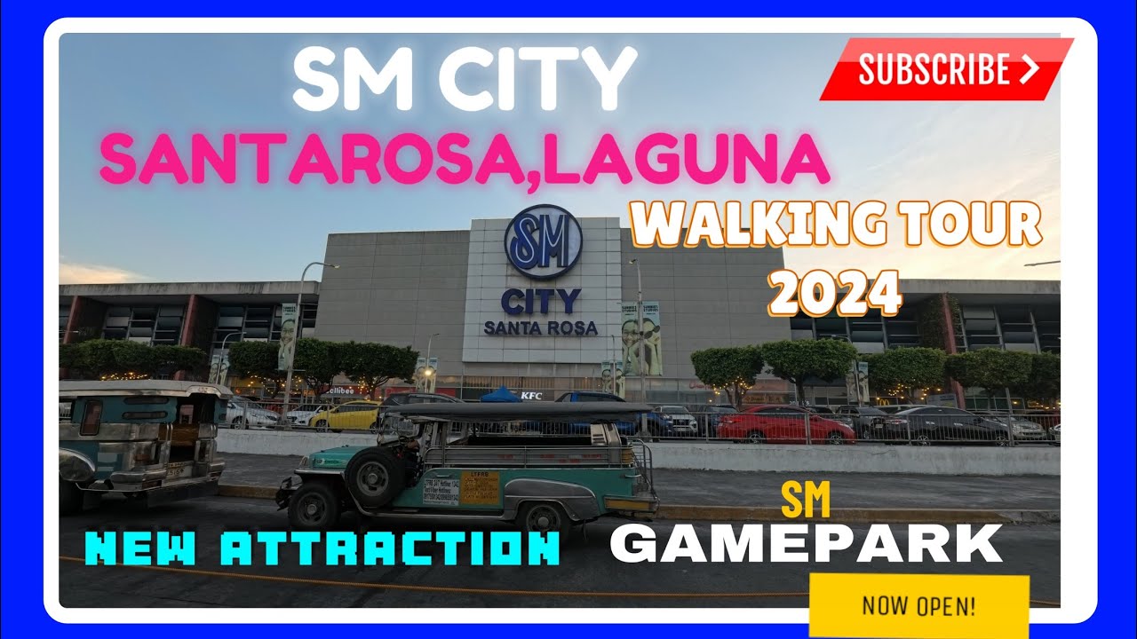 [HD] SM CITY SANTAROSA WALKING TOUR || NEW ATTRACTION GAME PARK NOW ...