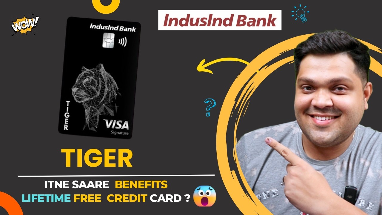 Indusind Tiger Credit Card Full Detail 2025 🔥 | Benefits & Features ...