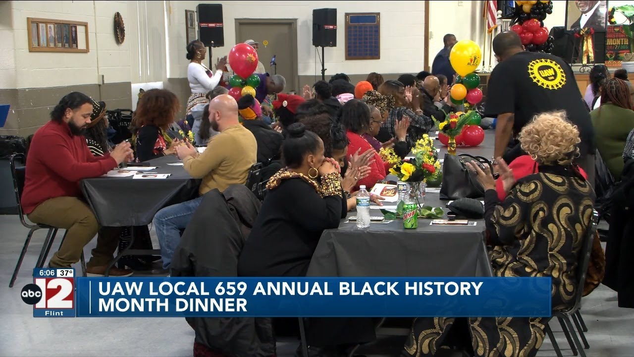 UAW Local 659 hosts Annual Black History Month dinner - YouTube
