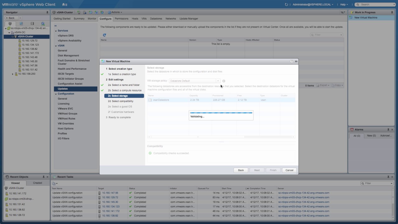 VMware vSAN 6.6 Demo - YouTube