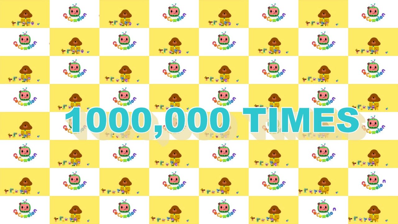 COMO Cook + New Cocomelon Outro + Hey Duggee intro 1 Million times ...