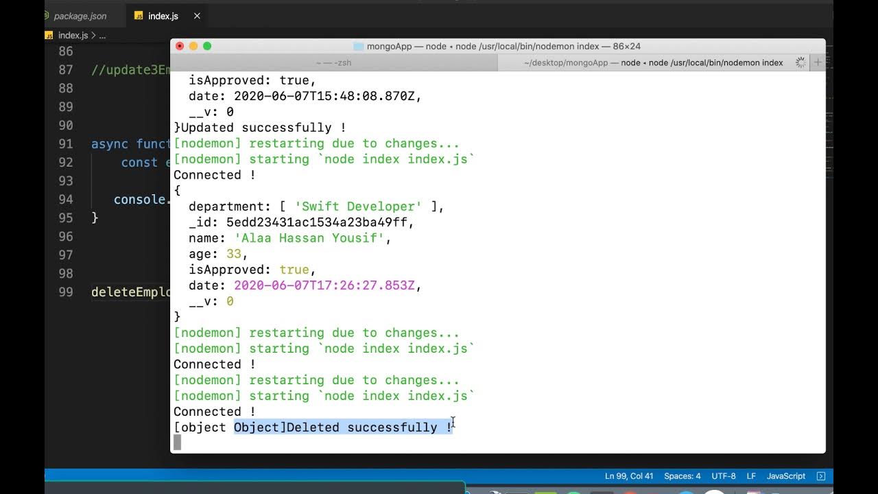 37 Node js Developer | Mongoose & MongoDB Queries - YouTube