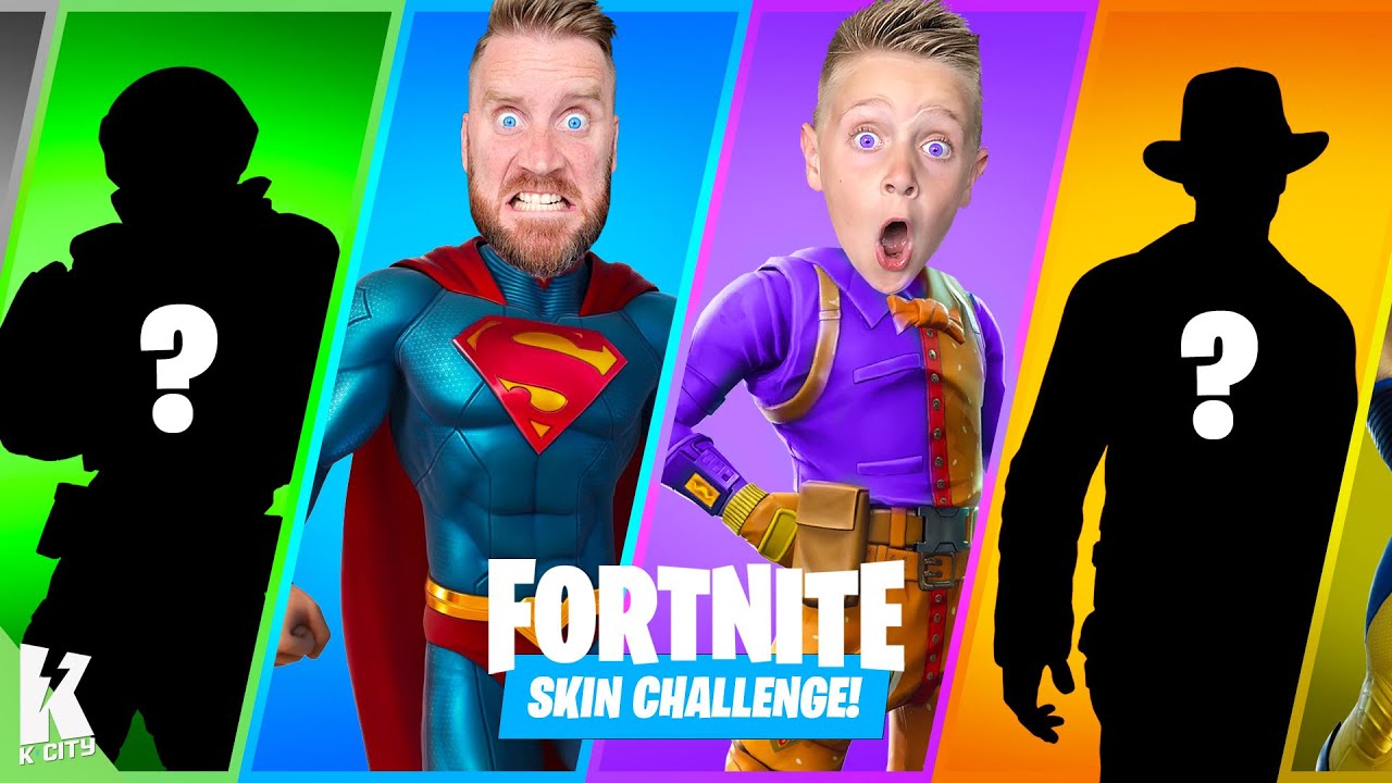 *Random* Skin Challenge in FORTNITE (K-CITY GAMING) - YouTube