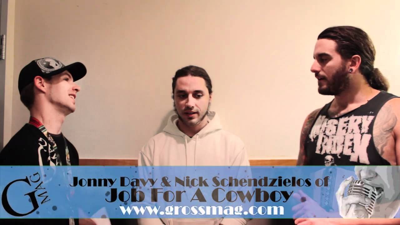 Job For A Cowboy- Jonny Davy & Nick Schendzielos Gross Magazine ...