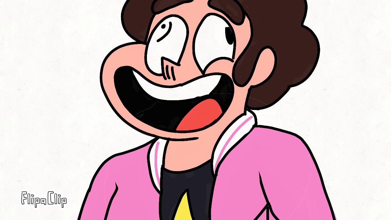 steven universe laughing (fan animation, color test) - YouTube