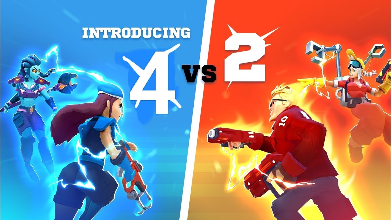 4 vs 2 😱🤯 - YouTube