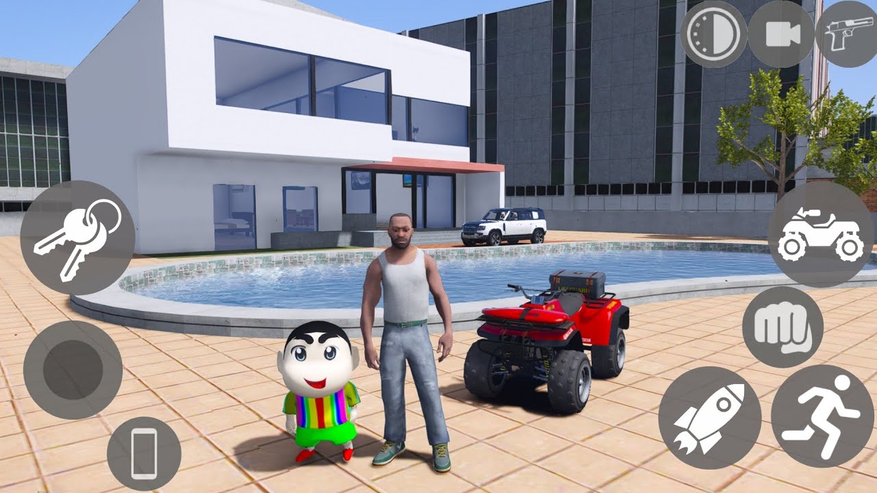 Franklin Buy New Mini Car For Shinchan in Indian Bike Driving 3D - YouTube