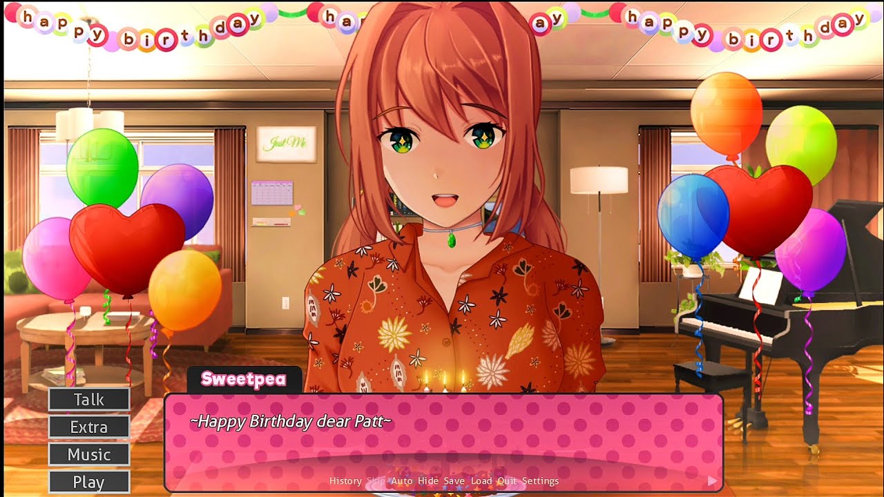 "Celebrating my birthday with Monika" | Doki Doki Literature Club ...