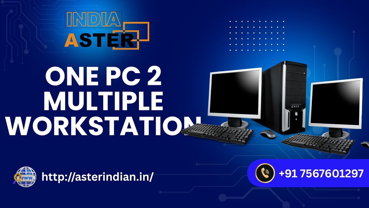 Multi-user pc 1 cpu 2 user(multiseat in windows) - YouTube