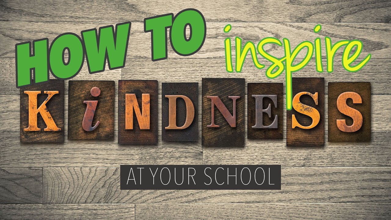 How To Inspire A Kindness Movement - YouTube