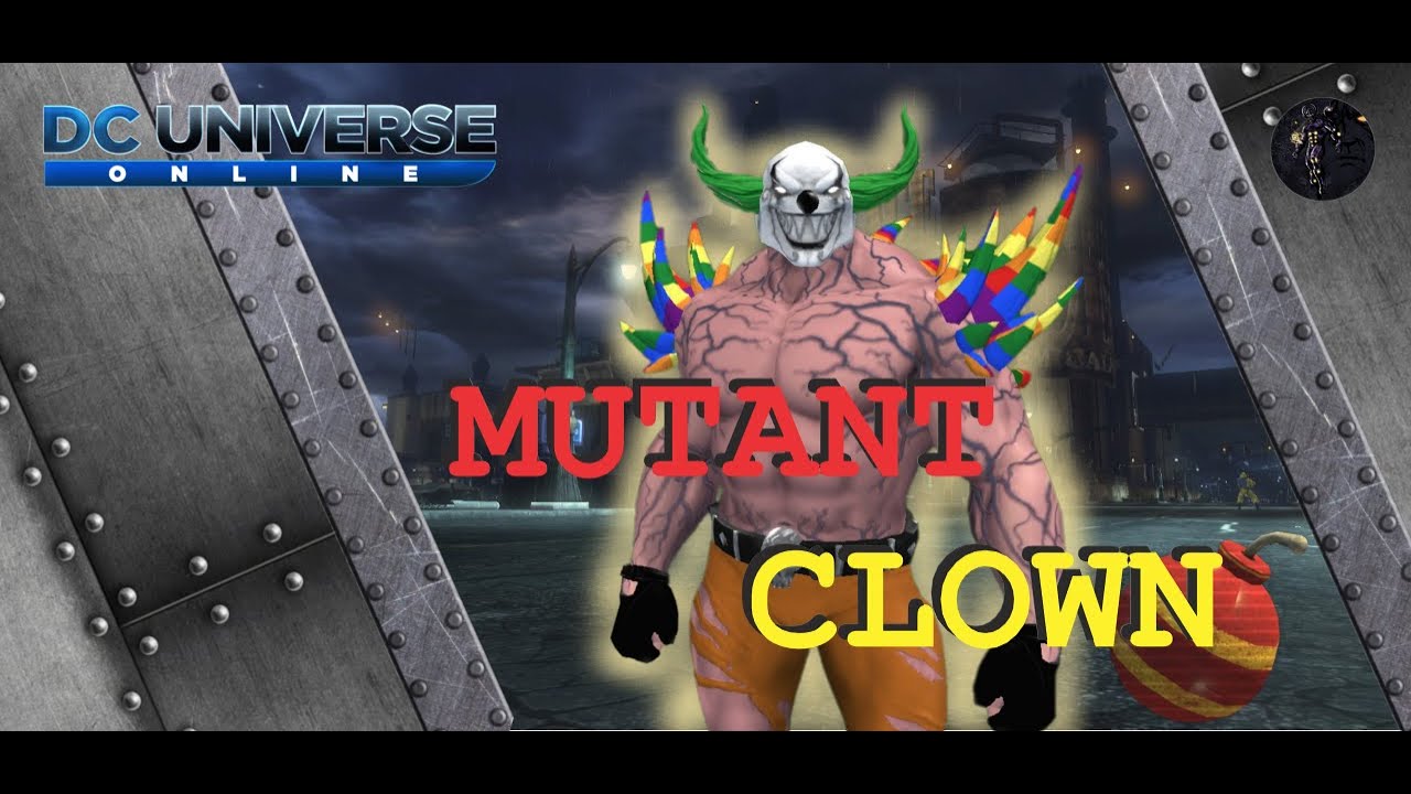 DCUO - Mutant Clown! Style Showcase - YouTube