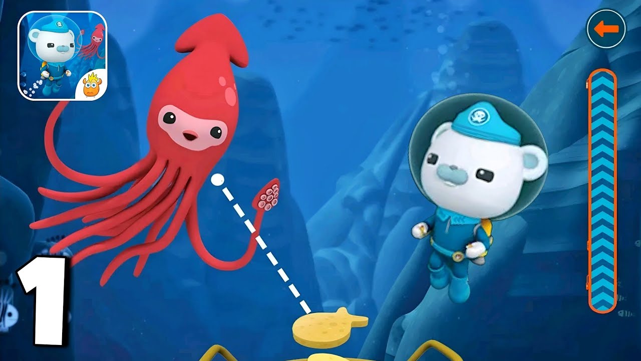 Octonauts and the Giant Squid Gameplay Walkthrough Part 1 - YouTube