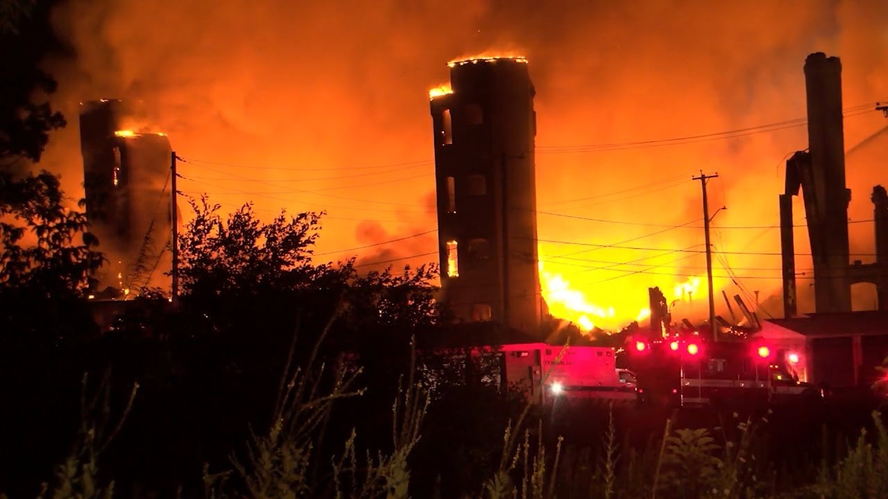 Local documentarian offers perspective on Woonsocket mill fire - YouTube