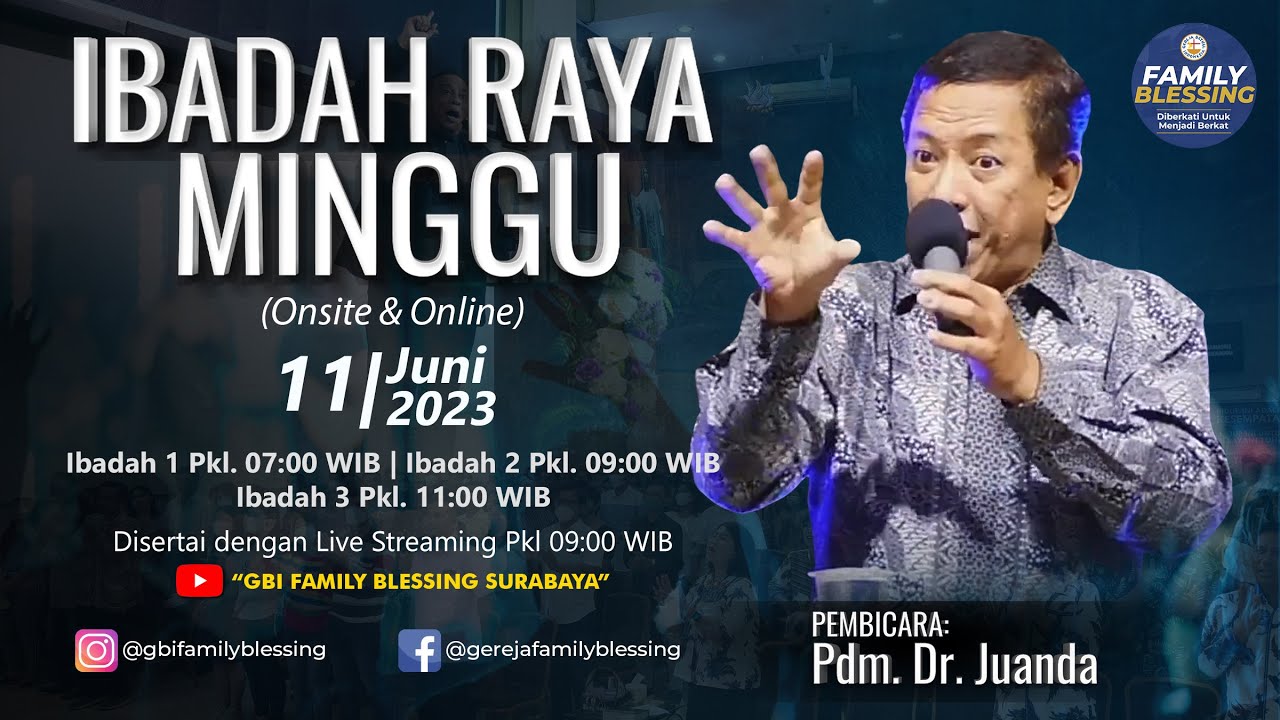 BAGAIMANA BERANI TAMPIL BEDA? | Ibadah Raya Minggu Live Streaming | Pdm ...