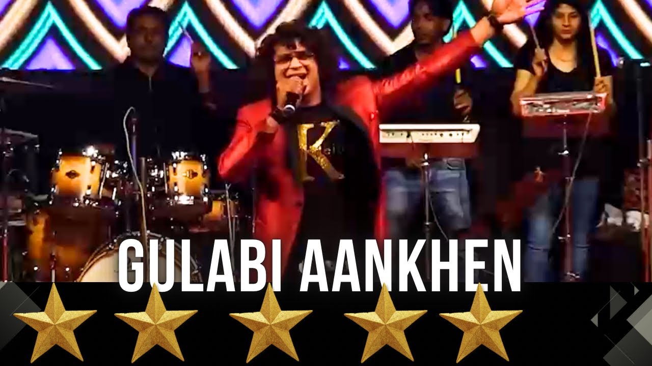 Gulabi Aankein Jo Teri Dekhi | Akshay Tamayche | Live | RD BURMAN ...