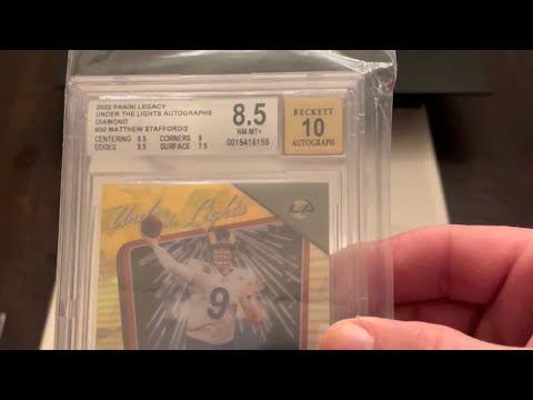 BGS Beckett 10 Sports Card Blind Reveal! All Autos - Cracked PSA Graded ...