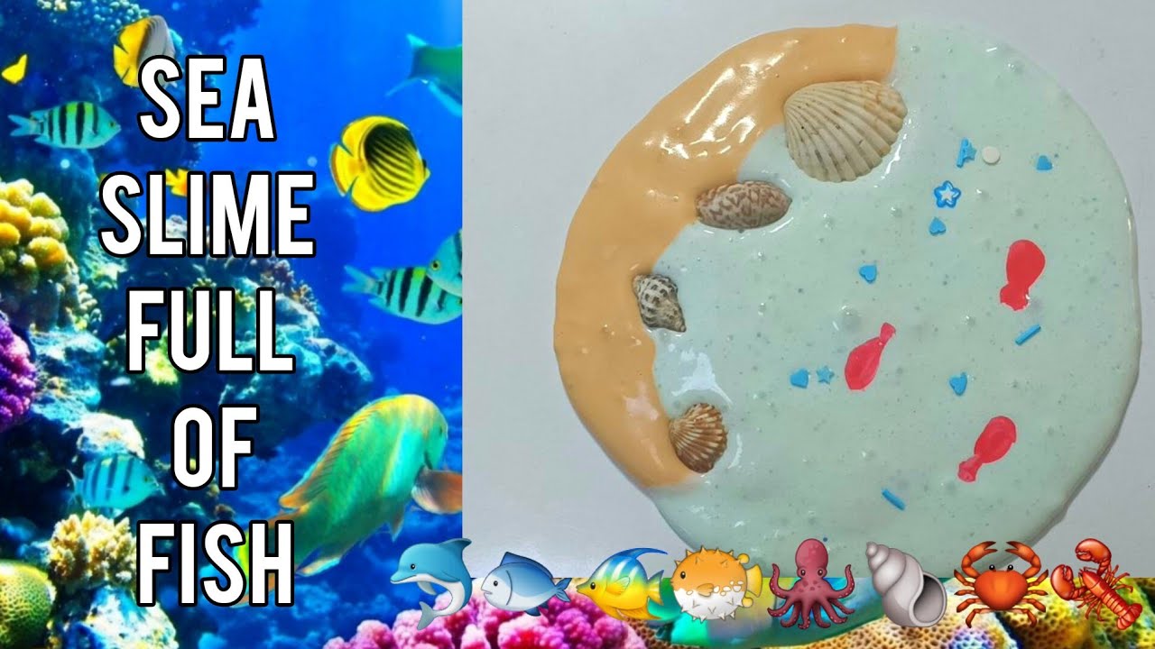 How to make A sea full of red fish Slime:Random Cute, shiny things ...