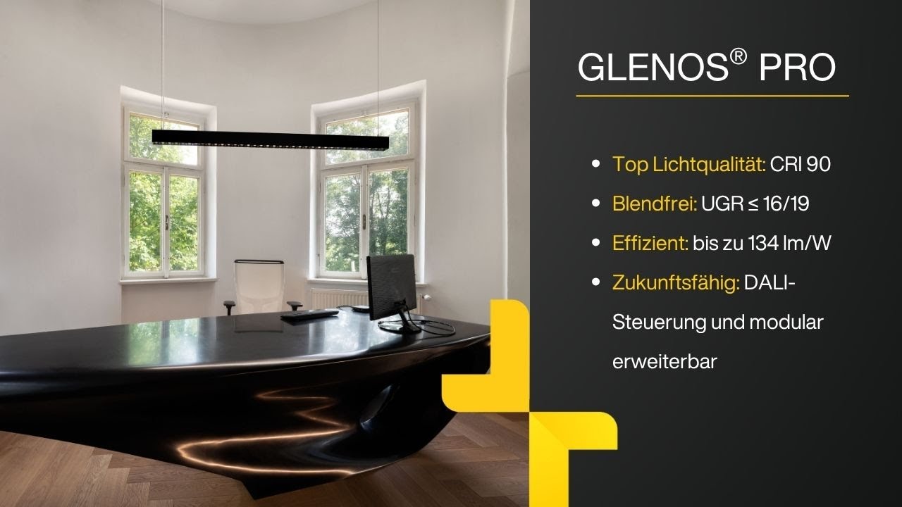 GLENOS® PRO – Effizient. Blendfrei. Durchdacht. 💡| SLV - YouTube
